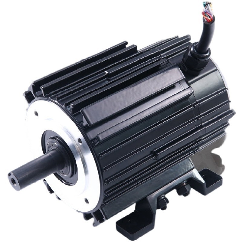 Yüksek Güçlü Sabit Mıknatıslı BLDC Motor 750W 3000W Ayak Flanşı Montajı ...